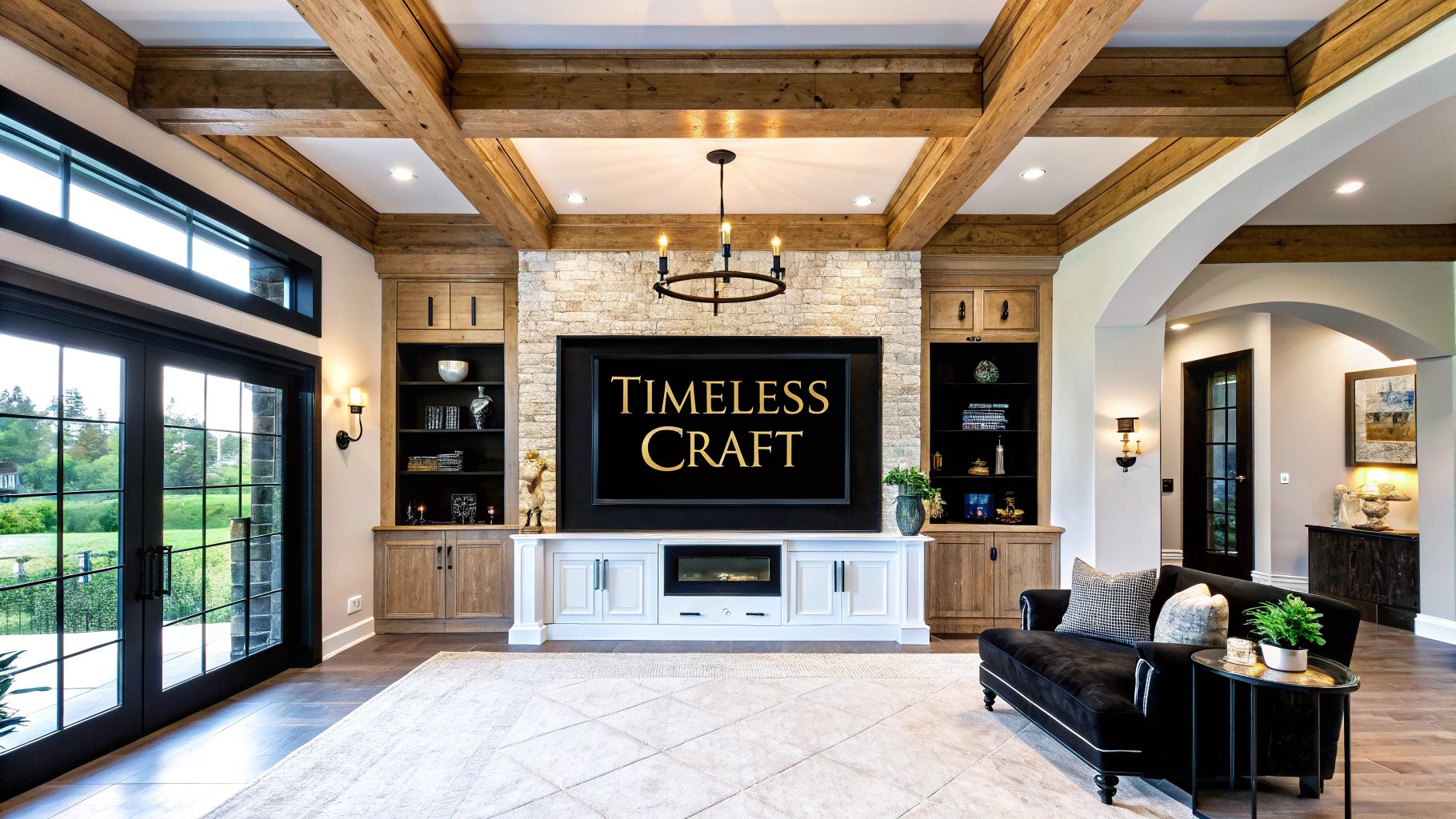 Contemporary Craftsman Interior Design: Timeless Craft, Modern Luxury