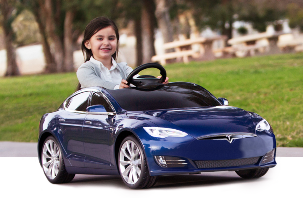 The Tiny Tesla For Tots - totliving