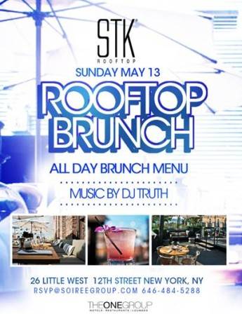 STK Rooftop Launches Sunday Sunset Brunch - Haute Living