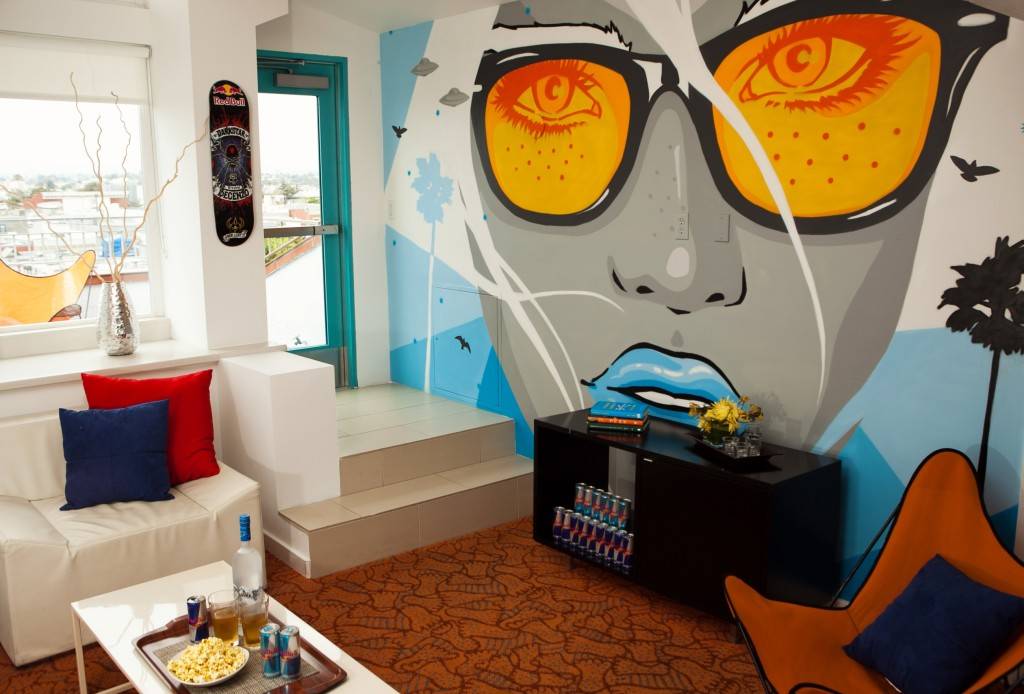 Hotel Erwin Unveils Private New Red Bull Dogtown Suite - Haute Living