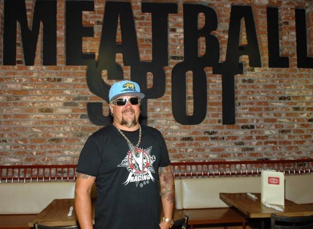 Celebrity Spotting: Guy Fieri Dines at Meatball Spot