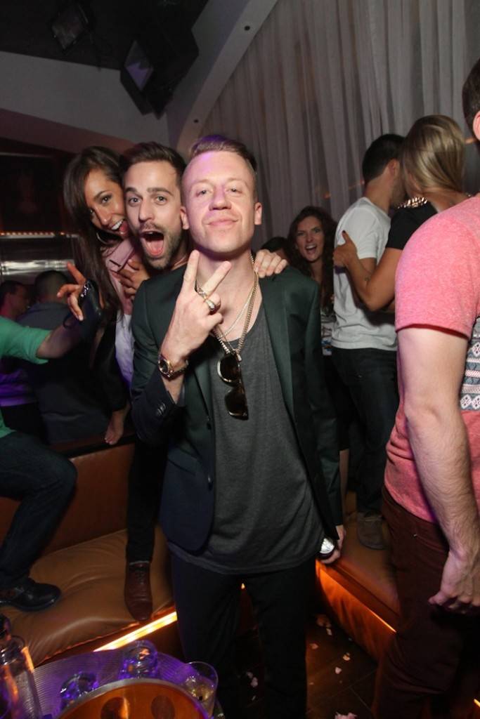 Celebrity Spotting: Macklemore and Ryan Lewis Party at Hyde Bellagio
