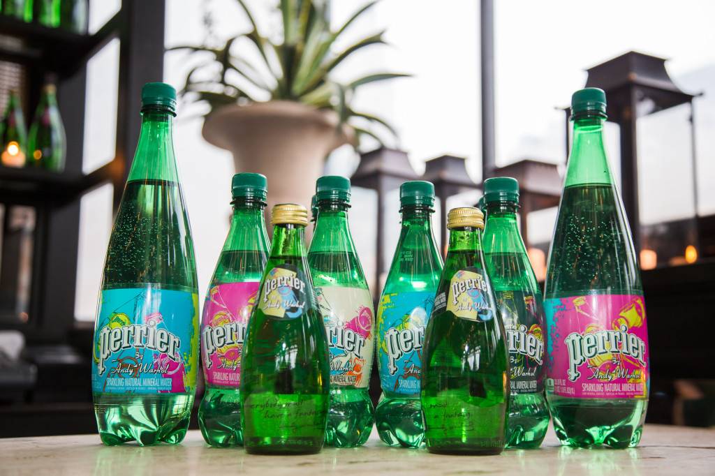 Perrier by Andy Warhol Limited Edition Collection Debut - Haute Living