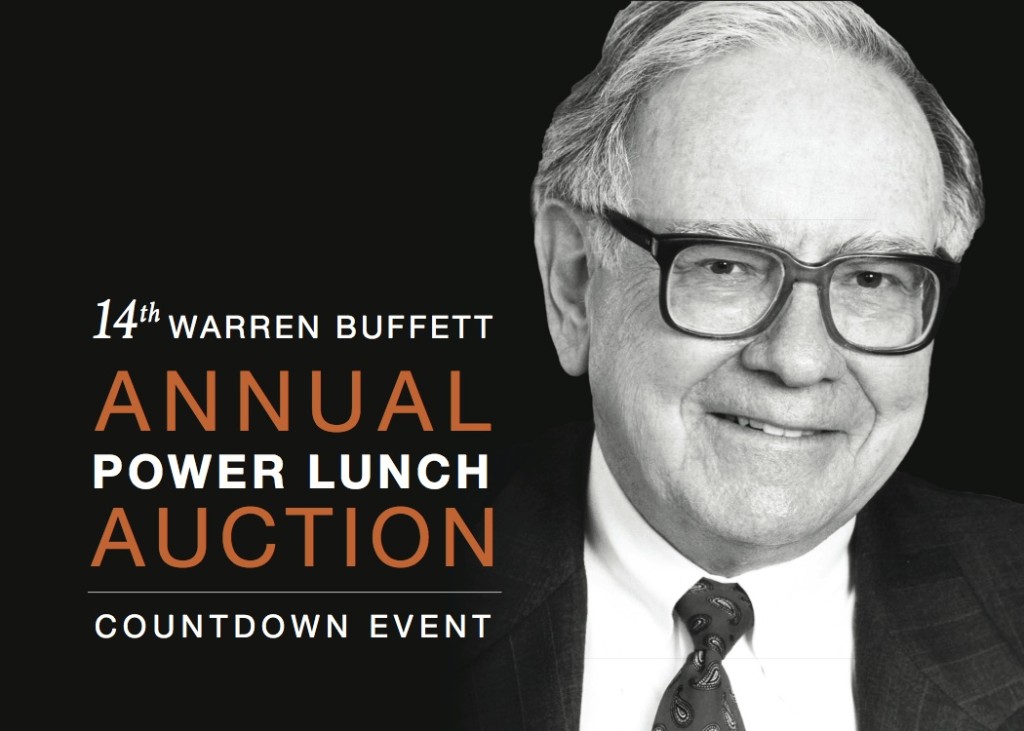 Lunch with Warren Buffet...The Auction Countdown Party Awaits - Haute ...