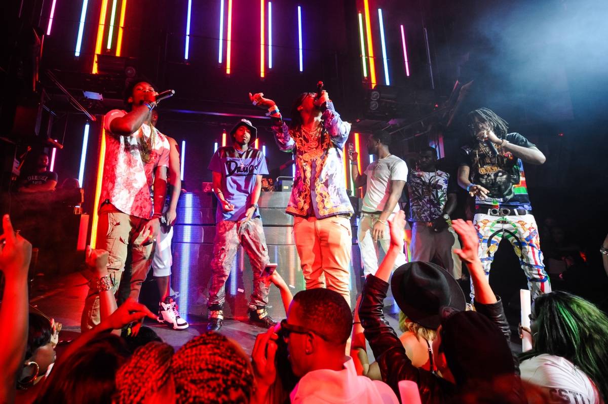 Migos Gets the Party Doing for Project at Marquee