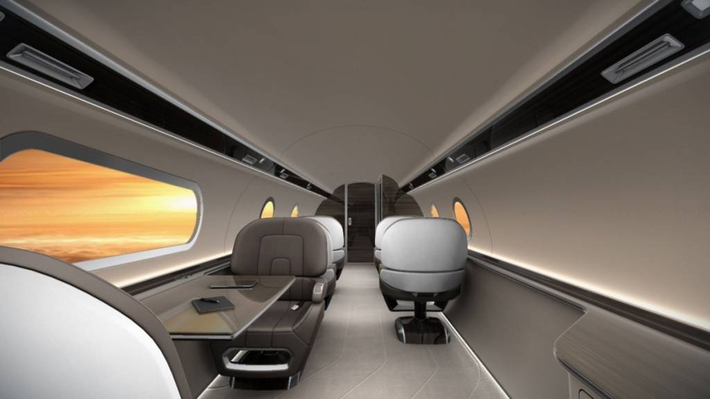 The IXION Windowless Jet Offers an Entirely New Way to Fly