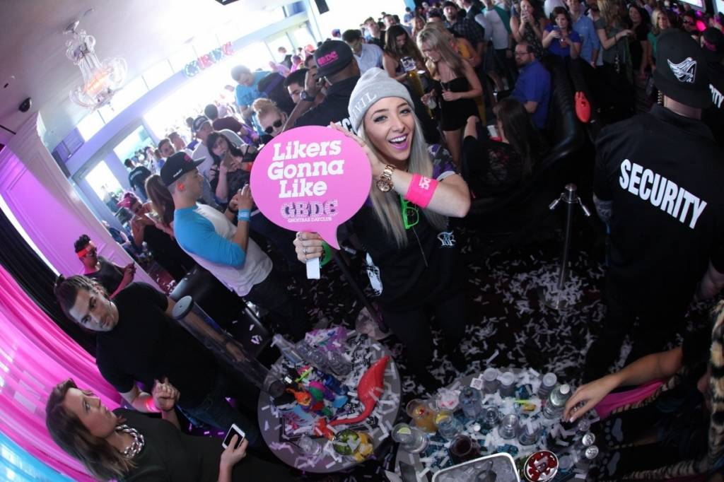 Jenna Marbles Hosts the Opening of Ghostbar Dayclub