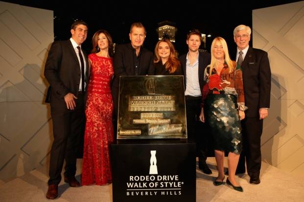 Rodeo Drive Walk of Style Honors Burberry