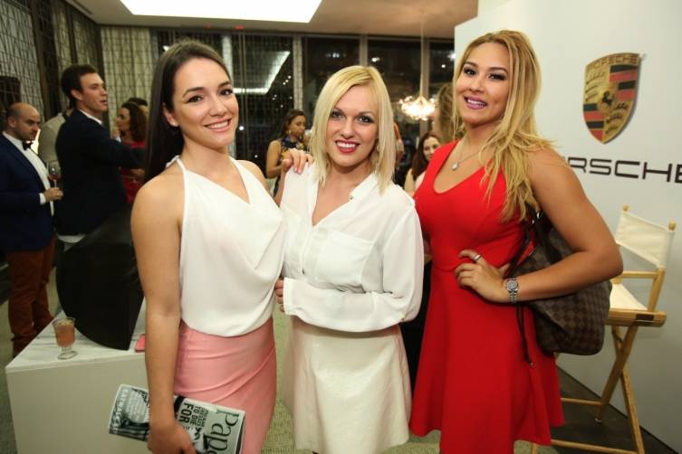 Haute Living Celebrates Cover Launch with Porsche and Maria Sharapova ...