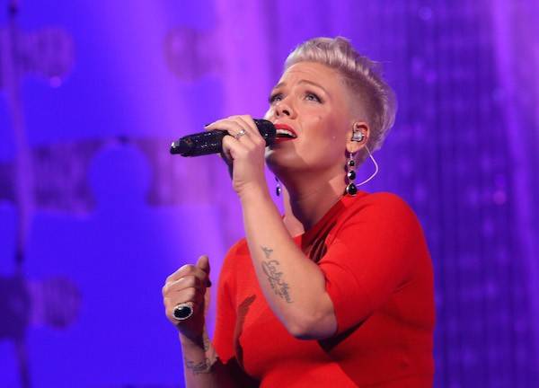 Pink Donates 50K at Inaugural Autism Speaks Benefit in LA
