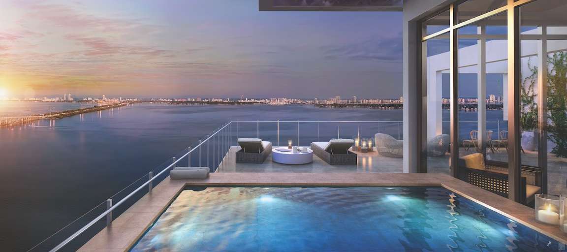 Haute Luxury Condo Trend: Private Plunge Pools