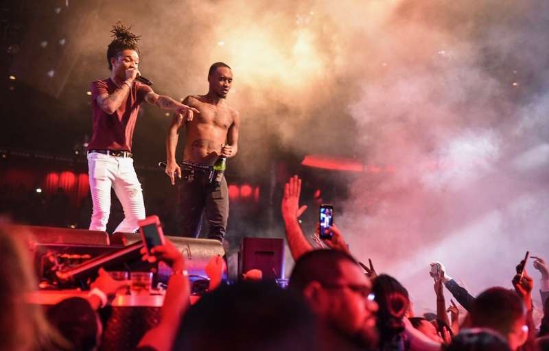 Rae Sremmurd Do the Mannequin at Drai's
