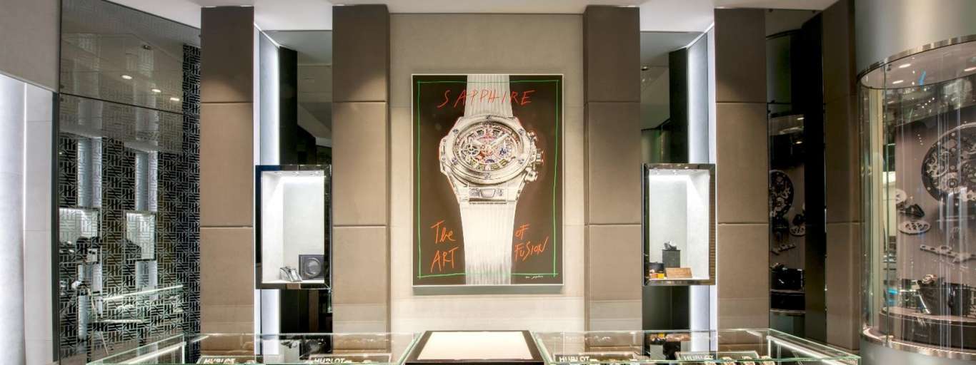 Hublot Relaunches Harrods Boutique, Boasts Innovative Design