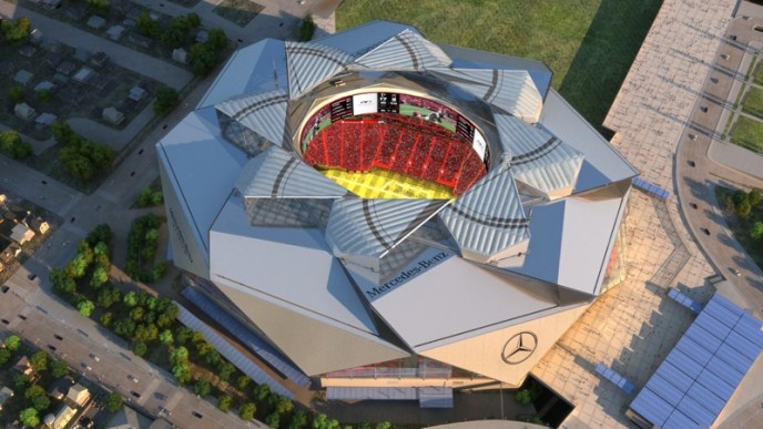 Peek Inside Atlanta's New Mercedes-Benz Stadium