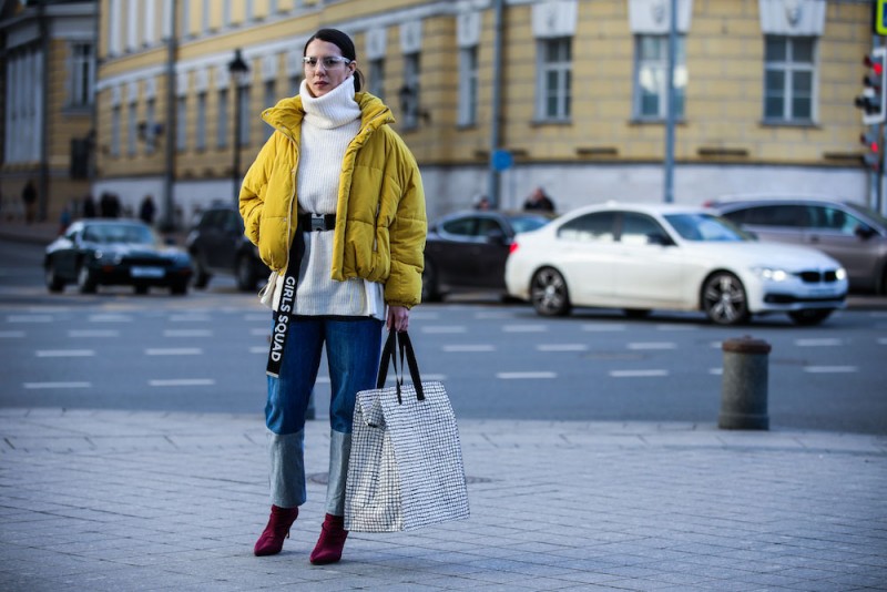 The Best Street Style At Russian Fashion Week