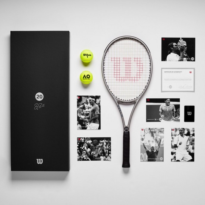 Wilson Honors Roger Federer With $20,000 Dollar Racket