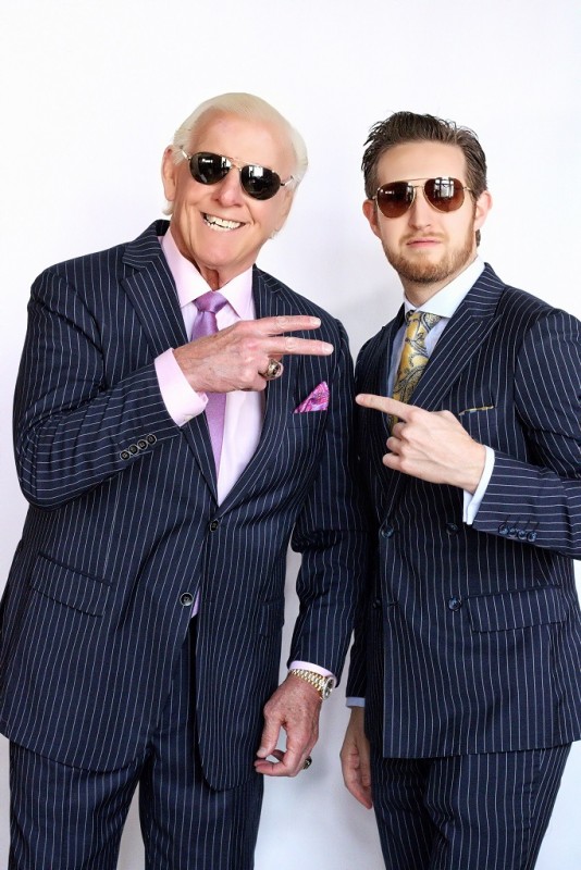 Ric Flair On His Recently Launched Custom Made Suit Collection