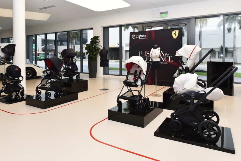 CYBEX Launches Ferrari Collection With Tot Living By Haute Living