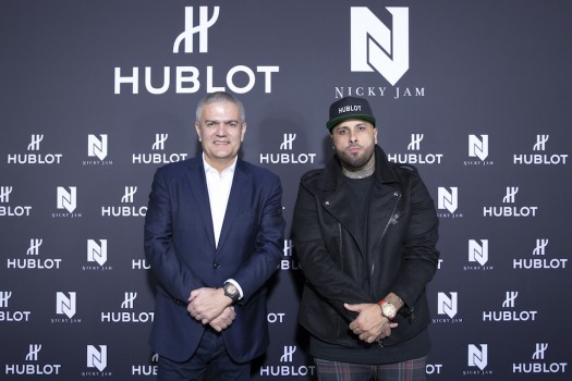 Hublot Launches Nicky Jam Watch During Art Basel Miami