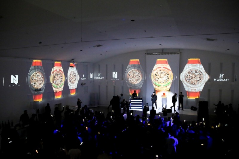 Hublot Launches Nicky Jam Watch During Art Basel Miami