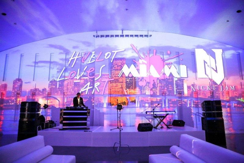 Hublot Launches Nicky Jam Watch During Art Basel Miami