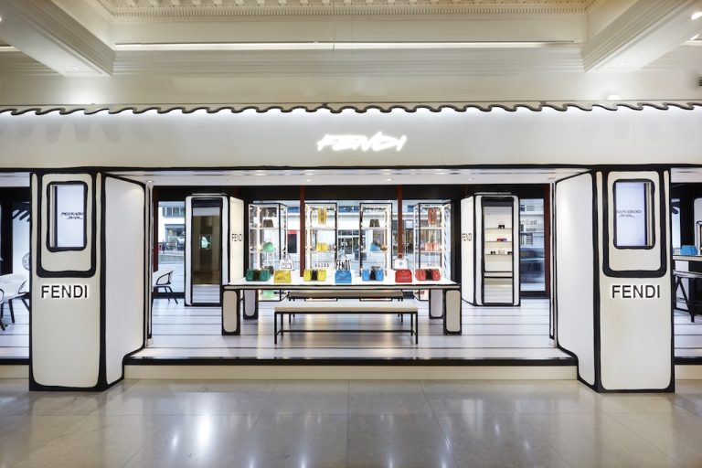 FENDI Caffee + Peekaboo Bar Opens In Harrods