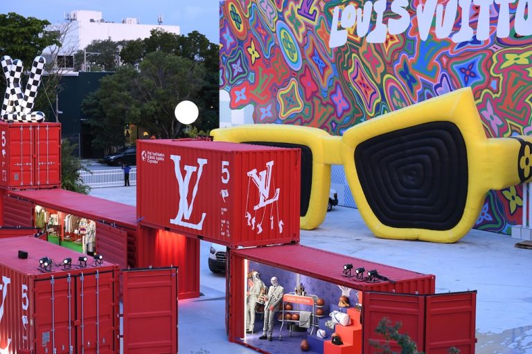 Louis Vuitton Men SS21 Makes US Debut At Miami Design District