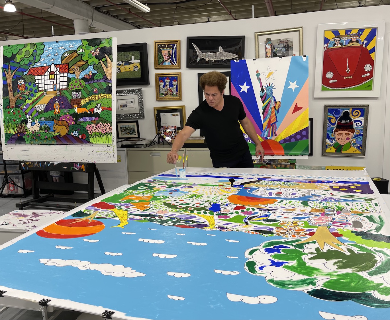 Romero Britto Unveils New Artwork For The San Diego Zoo