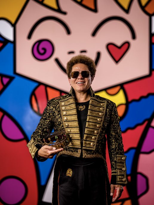 The King of Art Romero Britto Haute Living Cover Story