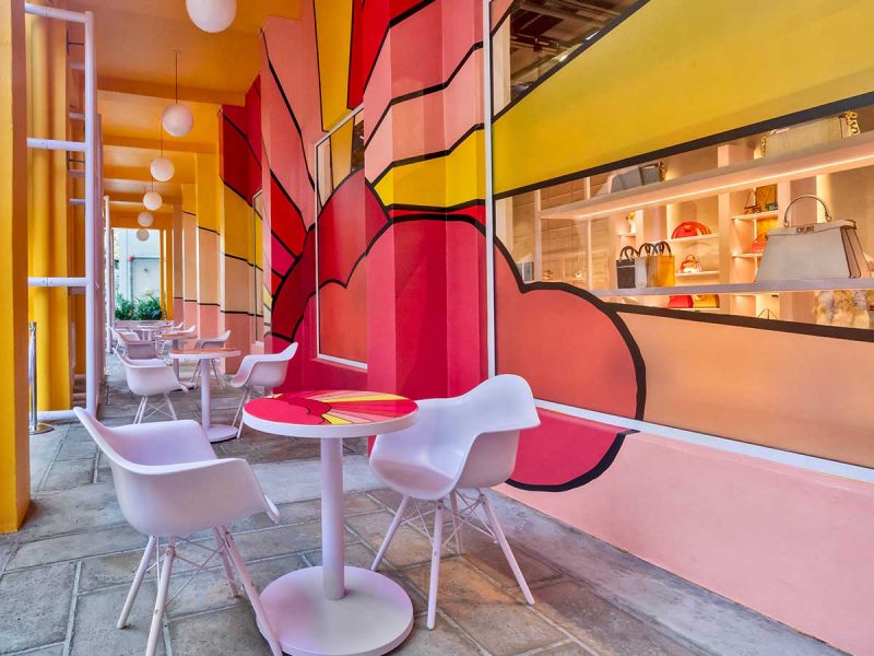 The Iconic Fendi Caffe Returns to Miami Design District