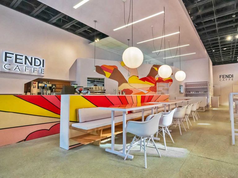 The Iconic Fendi Caffe Returns to Miami Design District