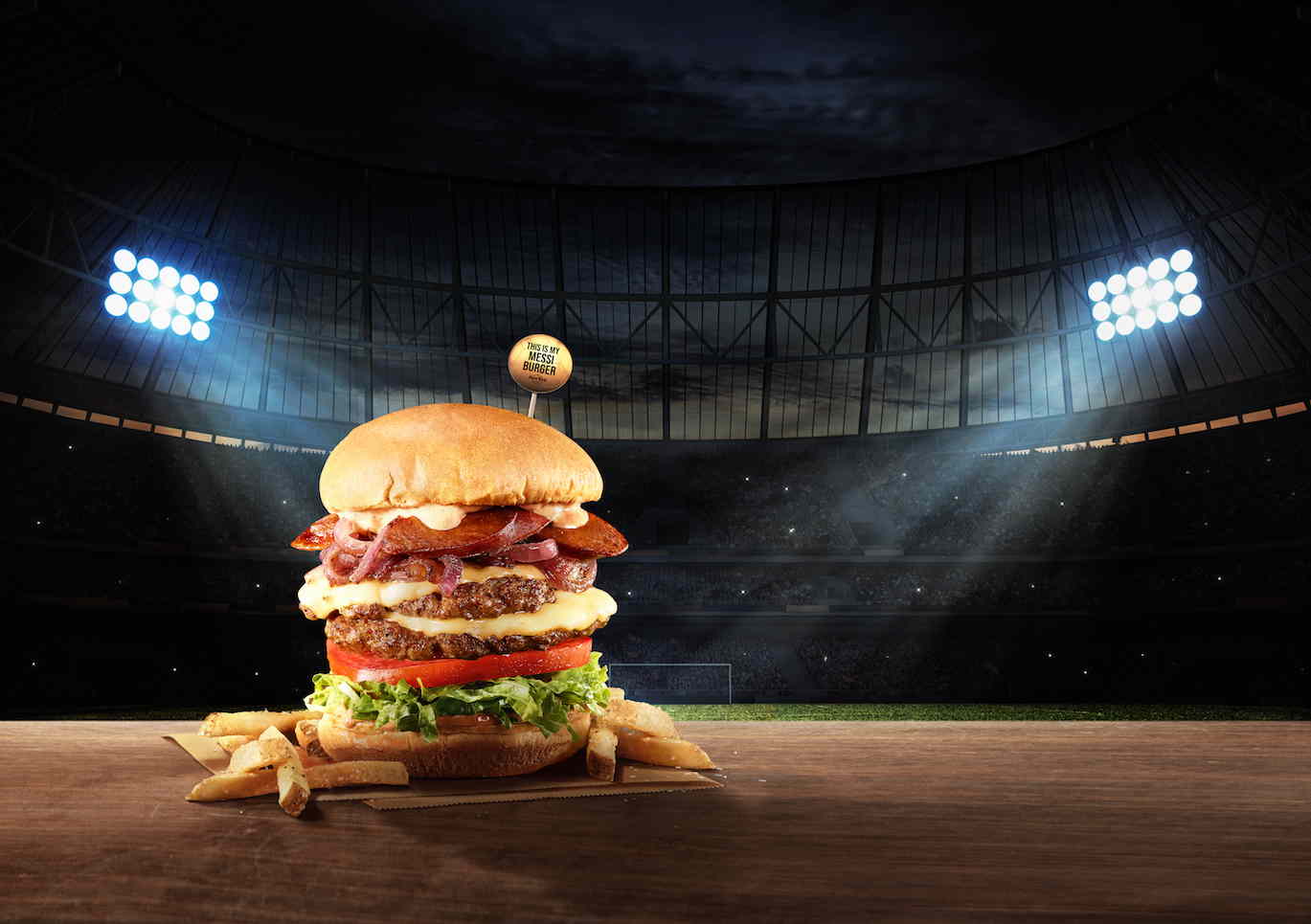 Lionel Messi Has His Own Burger! Try It At The Hard Rock Cafe LV