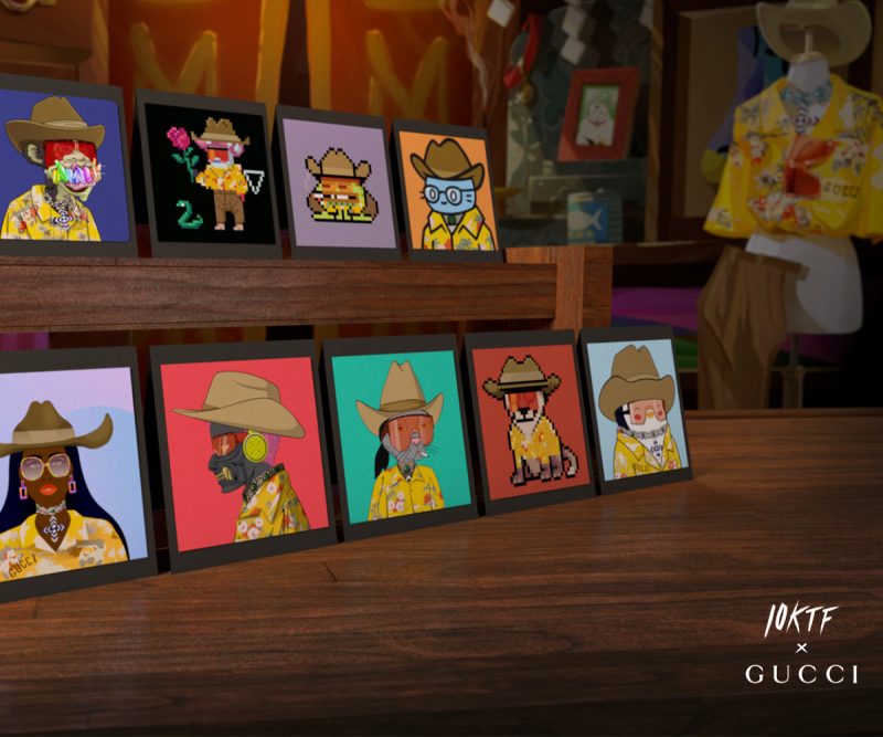 10KTF Gucci Grail is Gucci’s Latest Project Dedicated To NFTs