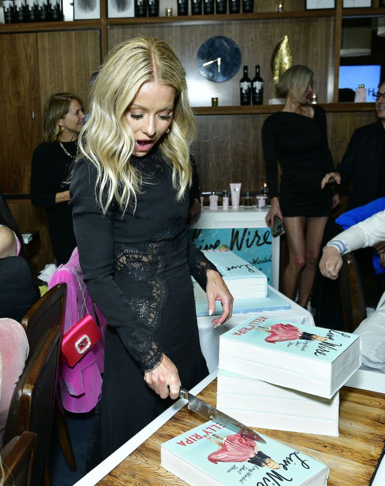 Haute Living Celebrates Kelly Ripa And The Release Of "Live Wire"