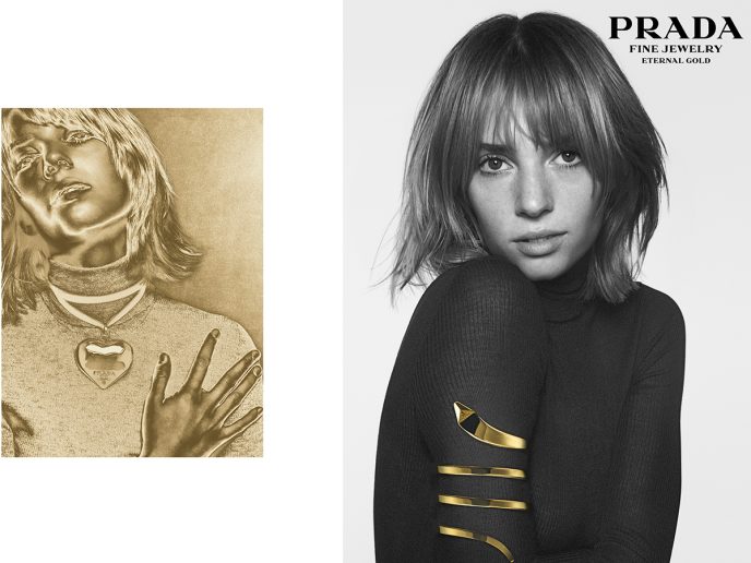 Prada Debuts Its First-Ever Fine Jewelry Collection: Eternal Gold