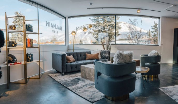 Balmain Has Touched Down In Aspen For The Holidays