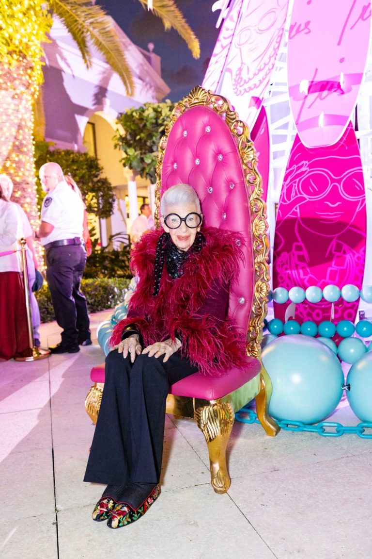 Iris Apfel Designs the Holiday Tree at The Royal Poinciana Plaza