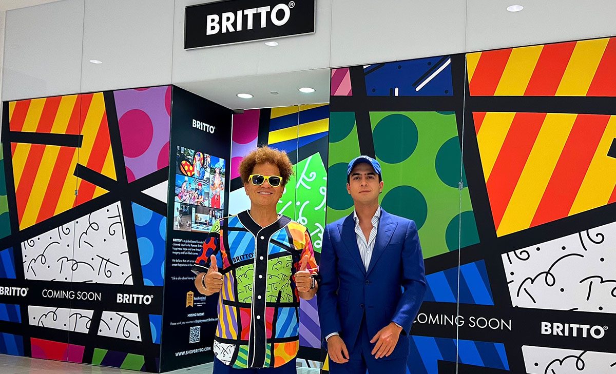 Romero Britto Unveils Two New Miami BRITTO® Concept Stores