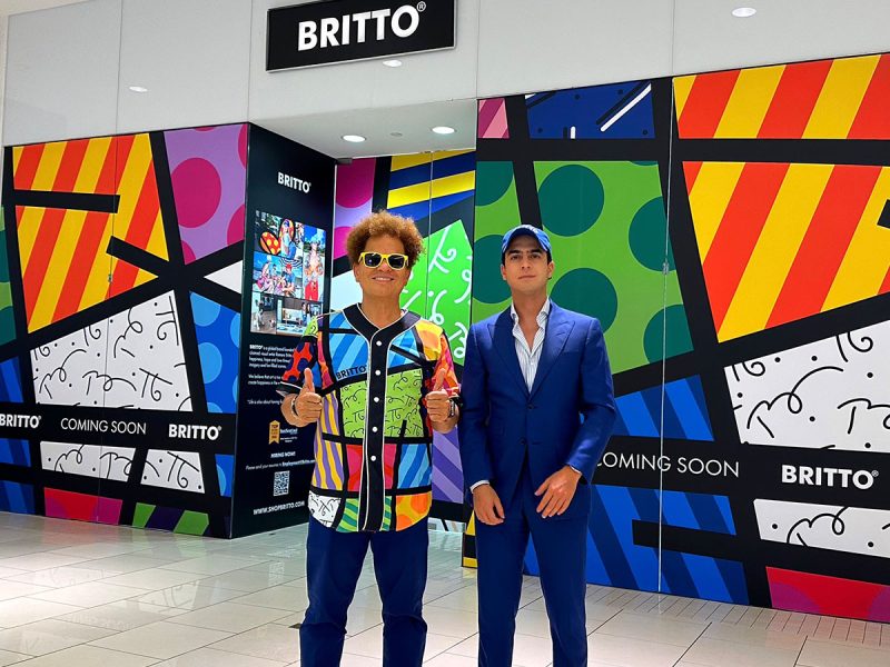 Romero Britto Unveils Two New Miami BRITTO® Concept Stores