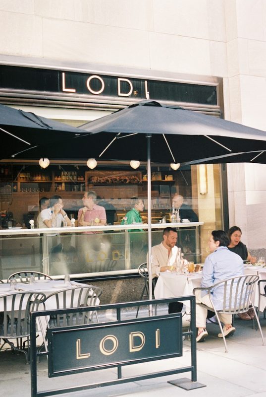 Outdoor Restaurants, Cafes, and Bistros In New York City