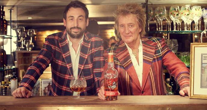 Sir Rod Stewart Spills All On Releasing New Whisky Wolfie's
