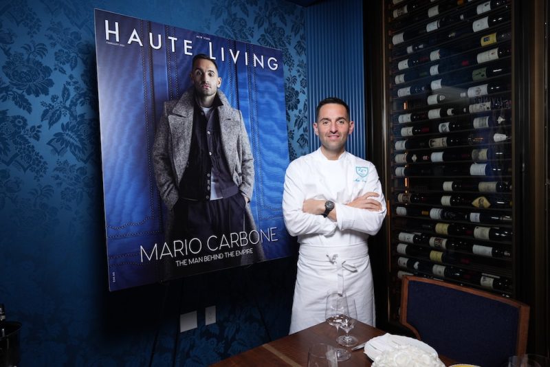 Haute Living Celebrates Chef Mario Carbone at ZZs Club New York