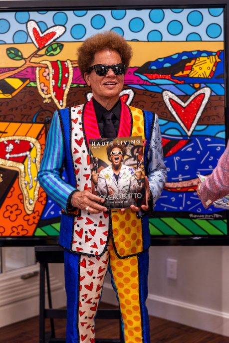 Haute Living Naples Celebrates Iconic Artist Romero Britto