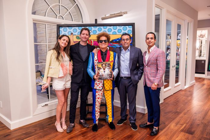Haute Living Naples Celebrates Iconic Artist Romero Britto