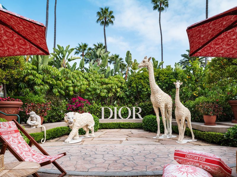 Dior Takes Over The Beverly Hills Hotel — An Inside Look