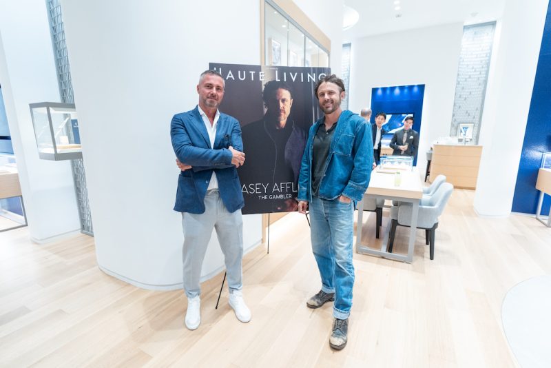 Haute Living Celebrates Actor Casey Affleck With Grand Seiko In New ...