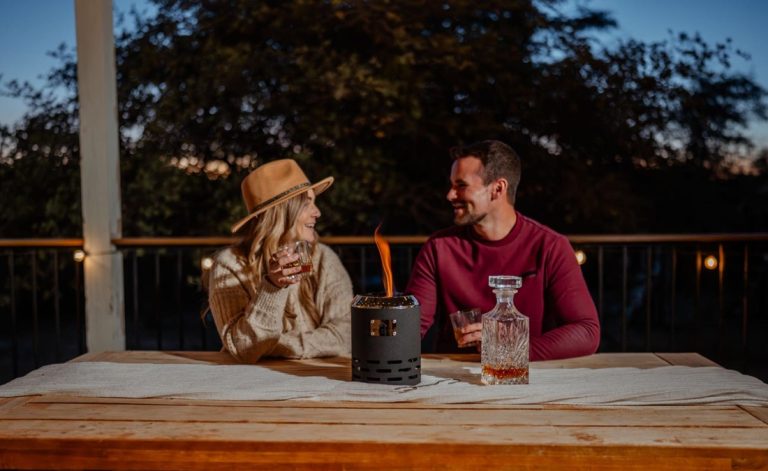 These Luxe Tabletop Fire Pits Are 2025’s Best Holiday Finds Under $100 ...
